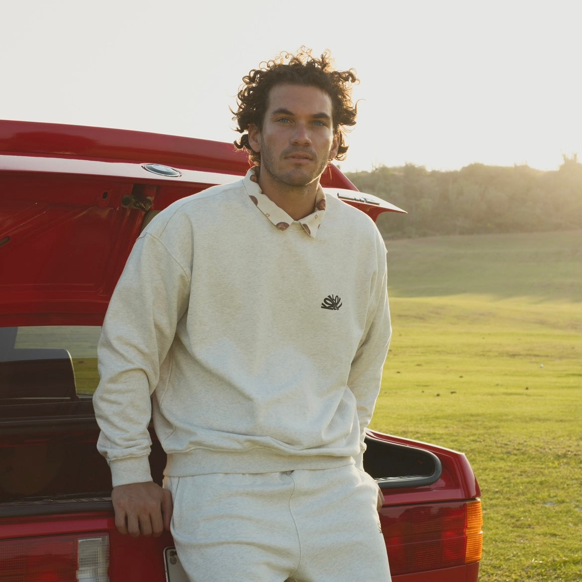 Kokolishi Crew neck - Grey Melee – Kokolishi Official