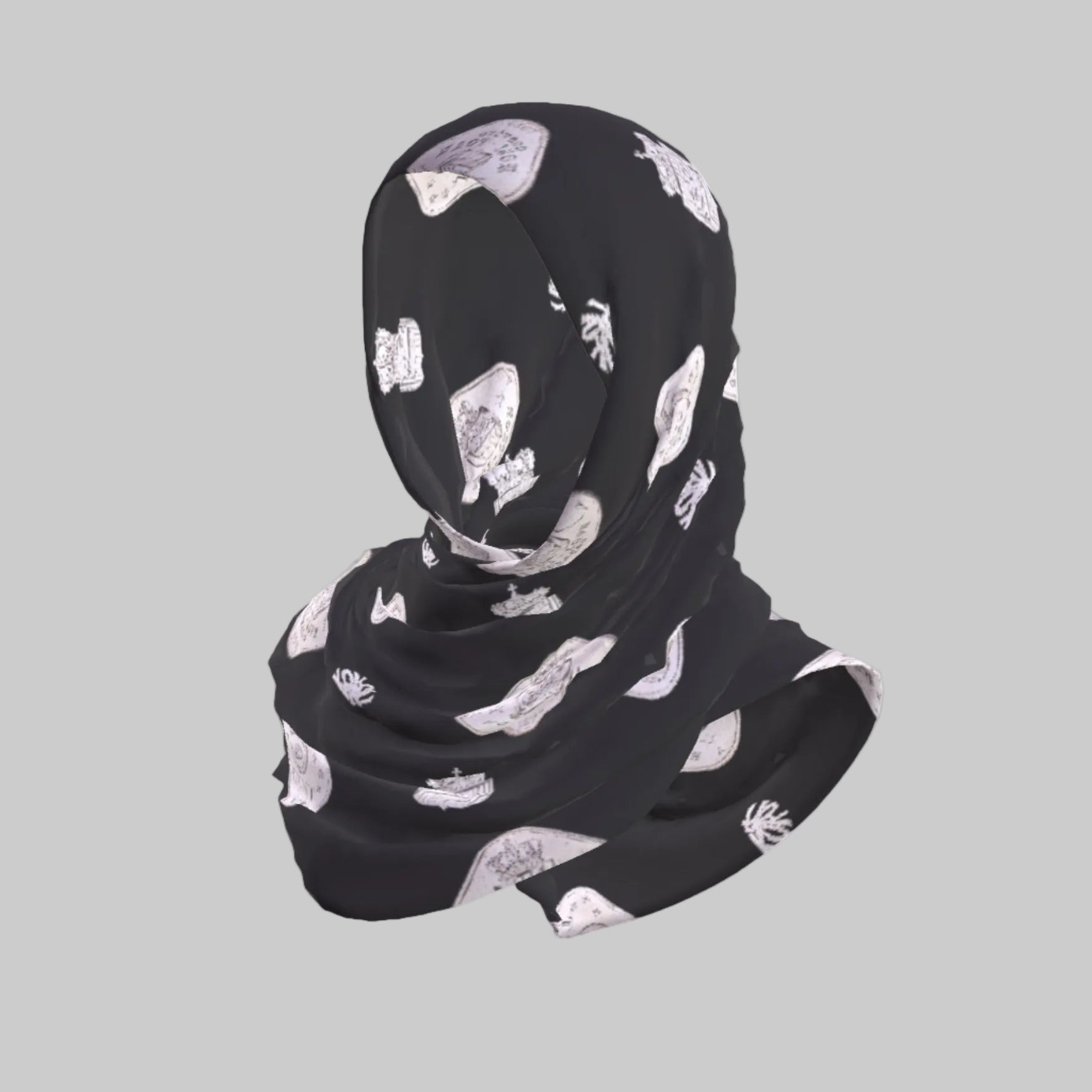 XL - Kokolishi 5 Cent Coin (Guilders) Scarf – Kokolishi Official